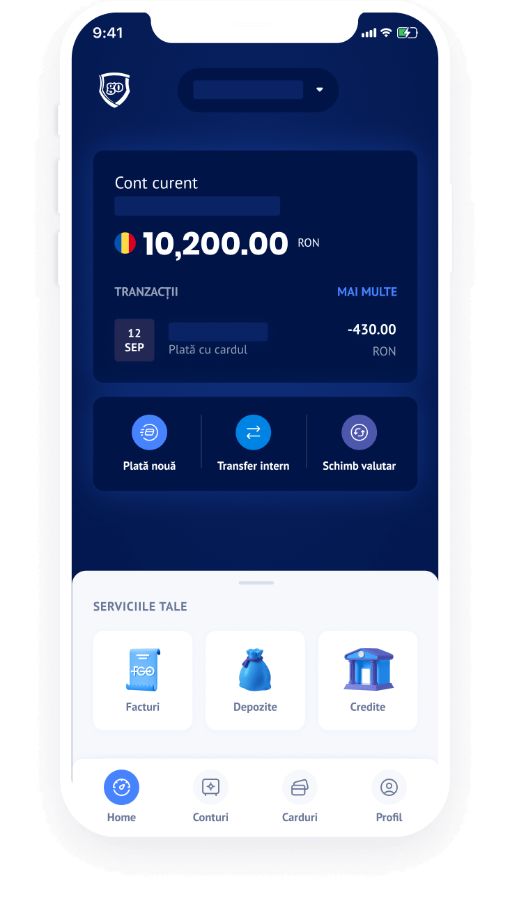 BT Go - Accesare | Aplicația ta de business
